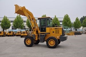 [Hot Item] 1 Ton 2 Ton Hydraulic Small Mini Wood Log Grapple Wheel Loader