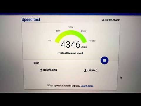 10 Gigabit Internet Speed Test