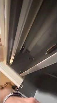 HON lateral file cabinet drawers stuck closed after moving