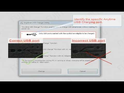 Fujitsu PC Anytime USB Charge Utility Tutorial.wmv