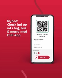 11 reactions | Med DSB App har du alt til rejsen samlet ét sted – både når det gælder muligheden for at checke ind og ud, køb af togbilletter og en oversigt over dine DSB Plus point | DSB | Facebook