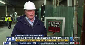 A family's sliding glass door spontaneously shattered. Could this happen to the doors in your home?