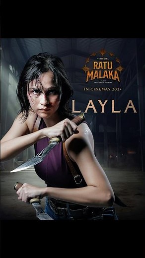 LUTESHA SEBAGAI LAYLA DI FILM RATU MALAKA!