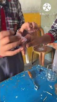 Burning 🔥 of Magnesium Ribbon combination reaction | Chemical Change class 8 9 10 #experiment