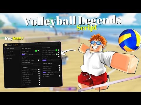 *NEW* Volleyball Legends Script [ Pastebin 2025 ] Keyless