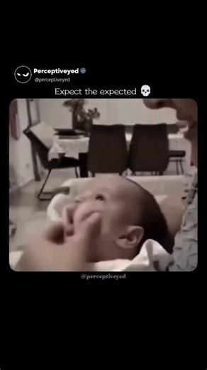 GLOBAL REEL HUB™ | Wait for end 😭🤣 A short-form clip circulating in 2026 shows a mother gently shaking her baby’s cheeks before the infant responds with a... | Instagram