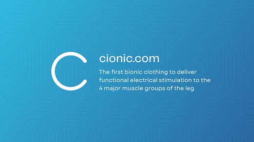 Introducing the Cionic Neural Sleeve, the first bionic clothing to improve walking, strength, and range of motion. | CIONIC