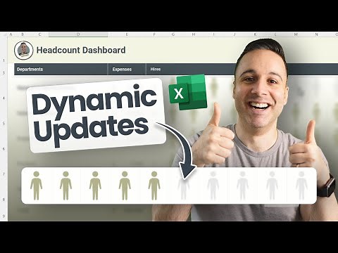 How to Create a Headcount Dashboard in Excel
