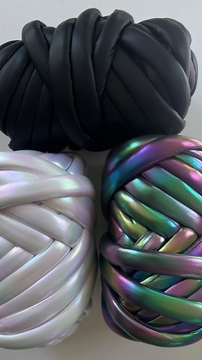 1.9K views · 39 reactions | Introducing PLEATHER tube yarn!!  I am...