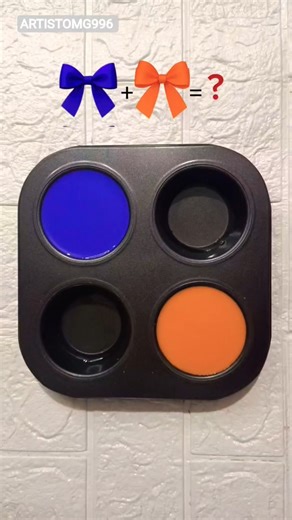 Satisfying Color Mixing 🎨🖌️ #art #colormixing #satisfying #shorts #paintmixing #acrylicpaint #asmr