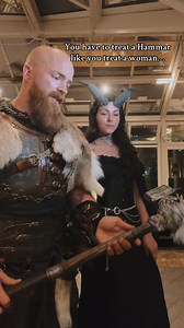 What did I roll on that performance check?… 😅 @serenaspeers at Faeted Fantasy #dnd #fantasy #vikings #lol #tiefling #baldursgate3 | Tank Tolman