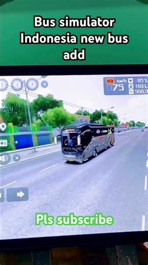Bus 🚌 simulator Indonesia 🇮🇩 new bus add #short #ytshorts #bus