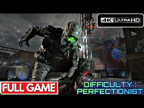 Tom Clancy’s Splinter Cell: Blacklist - Full Game Walkthrough l PERFECTIONIST DIFFICULTY