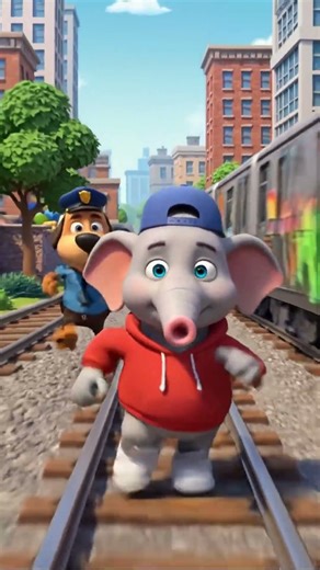 Y Yak STOMP SPRAY! Z Zebra STRIPE RUN! ABC Graffiti Train Animals Chase Song 🚆🎨🐾