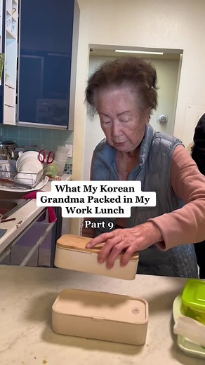 What My Korean Grandma Packed in My Work Lunch