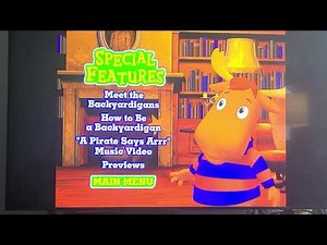 The backyardigans it's great to be a ghost 2005 dvd menu walk-through