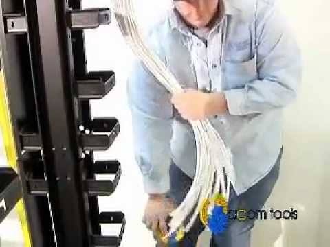 Cable Comb - Cable Dresser, Bundler, and Organizing Tool by ACOM Tools