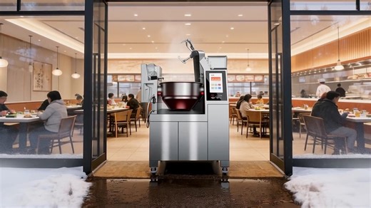 烙 How to Have a Warm Winter 04 – CHUJI Intelligent Cooking Robot In...