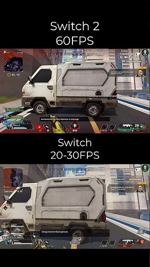 Apex Legends | Switch 2 vs Switch 1 Comparison #apexlegends #nintendoswitch2