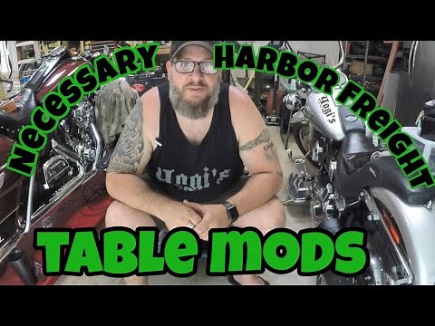 Harbor Freight Table Lift Mod