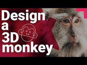 Design a 3D party monkey in Blender | Digital Making at Home