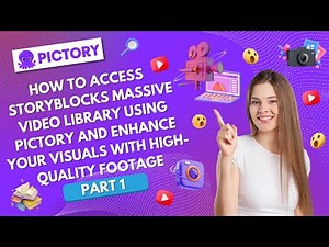How to Access Storyblocks Massive Video Library Using Pictory Part 1