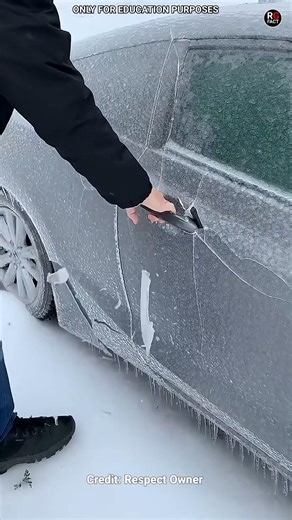 Why Hot Water Can Crack a Frozen Car Windshield