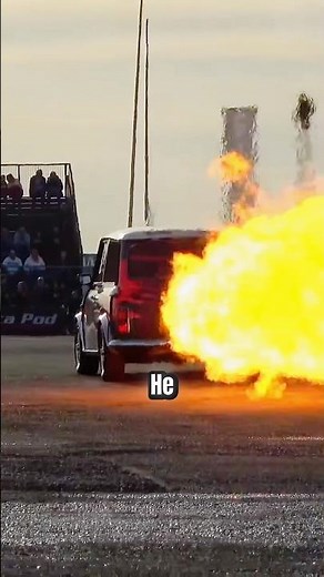 mini cooper🚗 with jet engine 🚀💀