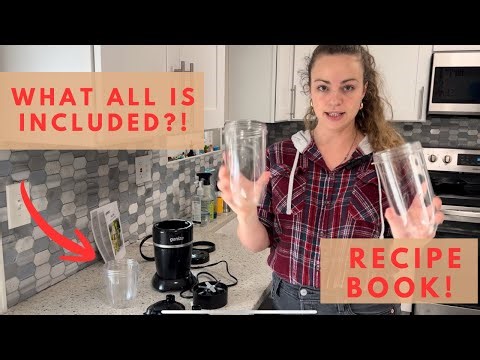 What All Is Included in this Awesome Blender Set! So handy for Making Smoothies and Healthy Living!