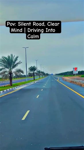 Empty Road, Pure Sound | A Moment of Calm While Driving #automobile #frontseatvibes #trendingshorts