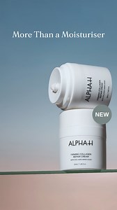 A high-performance moisturiser that works today – and supports tomorrow’s skin. 🌟 Collagen Amino Acids, Ceramides & Centella work together to visibly firm, hydrate & calm 🌟 Comforting velvet texture delivers deep, long-lasting hydration 🌟 For all skin types showing signs of dryness, sensitivity & ageing 🌟 Made in Australia & backed by 30 years of clinical skincare expertise | Alpha-H