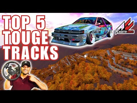 Top 5 Touge Drift Roads in Assetto Corsa (Harder than City Drifting)