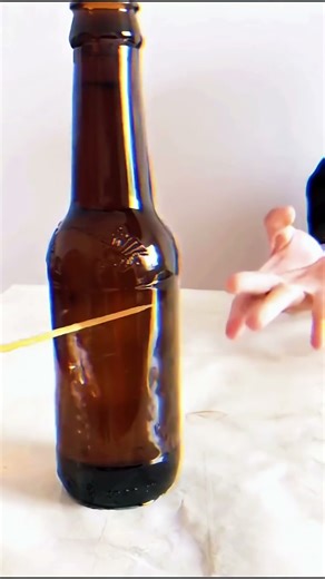 Ninja Toothpick Throw Trick! 🥷✨