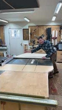 How to break down plywood - Cutting Full Sheets With a Table Saw