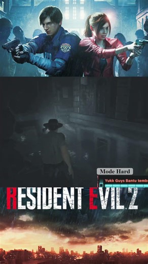 Pov pertama kali main re2 + live stream tiba tiba di kejar Mr x