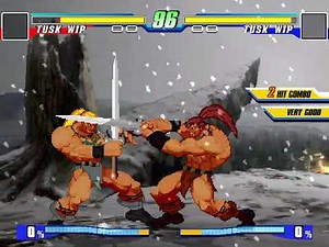 WIP reveal preview KI2 2D TUSK