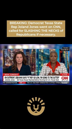 Texas Rep. Jolanda Jones Calls for Democrats to Fight Republicans with Gutter Tactics on CNN | The Lion
