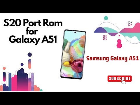 How to Install ICBM S20 port ROM in Galaxy A51 || ONE UI 4.1 Custom Rom