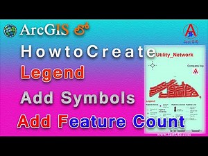 How to add Legend in ArcGIS|How to create Legend in ArcGIS|Add Symbols|Add Feature Count|By JastGIS