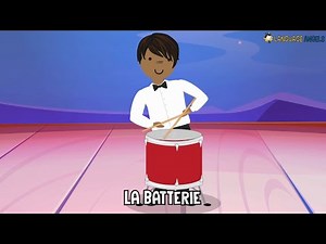 Les instruments 🎻| French Songs for Kids | Language Angels