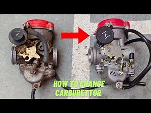 How to Change Carburettor any Motorcycle | Apache RTR 160/180