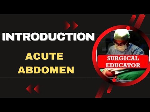 ABDOMINAL PAIN- INTRODUCTION- Case Based Learning