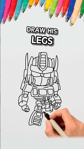 How to DRAW OPTIMUS PRIME | BEST Drawing Tutorials | Easy Sketch Cartoons