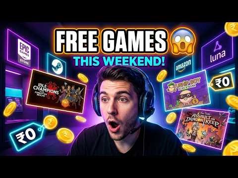 🎁 Weekend FREE PC Games | Epic Store, Steam & Amazon Luna (06-03-2026)