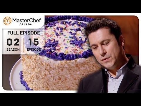 Baking a Birthday Cake Under Pressure | MasterChef Canada