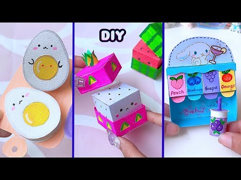 Paper craft/Easy craft ideas/ miniature craft / how to make /DIY/school project/Tonni art and craft