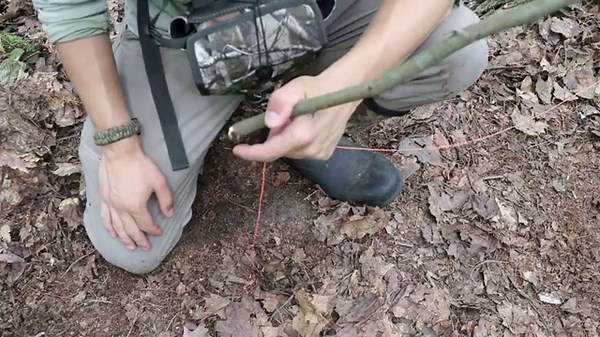 BEST Survival Primitive Trap! | Simple Snare Trap