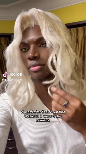 Romanian prince.👑 I’m wearing the Princess Pinky Persona Yellow contacts from @PinkyParadise Here’s my code to use at checkout for 10% off 💫: Sai10 #castlevanianetflix #castlevanianocturne #alucardtepes #animefyp #melaniatrump