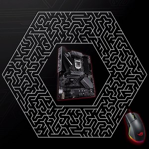 *Dramatic Music* Can you solve… the ROG Maze?! Pause the image to choose your favourite product and then guide the #ROG mouse to it, if you can... | ASUS