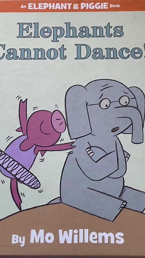 Elephants Cannot Dance by Mo Willems read aloud. #elephantscannotdance #mowillems #readaloud #kidsbooktok #childrensbooks #feelgood